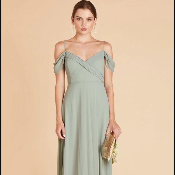 Birdy Grey | Dresses | New Sage Chiffon Birdy Grey Bridesmaid Dress ...